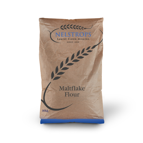 Maltflake Flour 16kg - Nelstrops Specialist Flours for Artisan Bakers